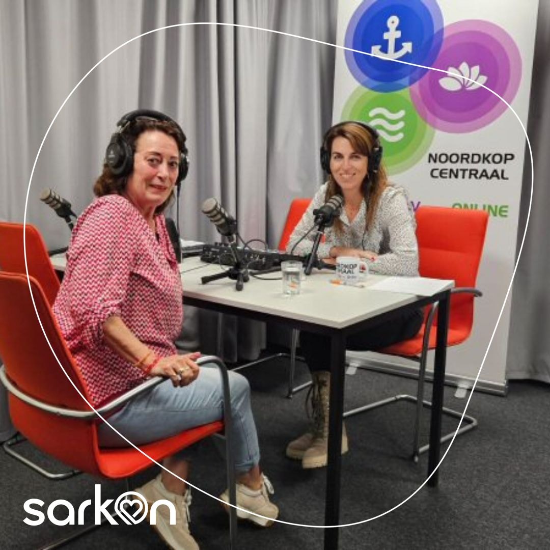 Sarkon collega's schitteren in #podcast - Stichting Sarkon